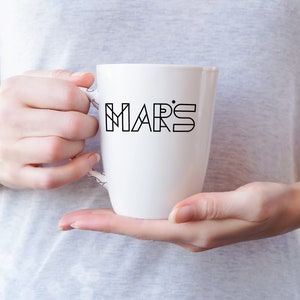Mars Logo Svg Team Logo Mars Gift for Thirt Cute Space Astronaut Planet ...