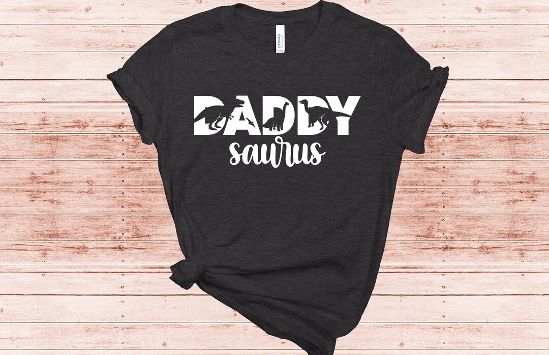 Daddy Saurus SVG | Father's Day Svg | Daddy Birthday Gift | Family ...