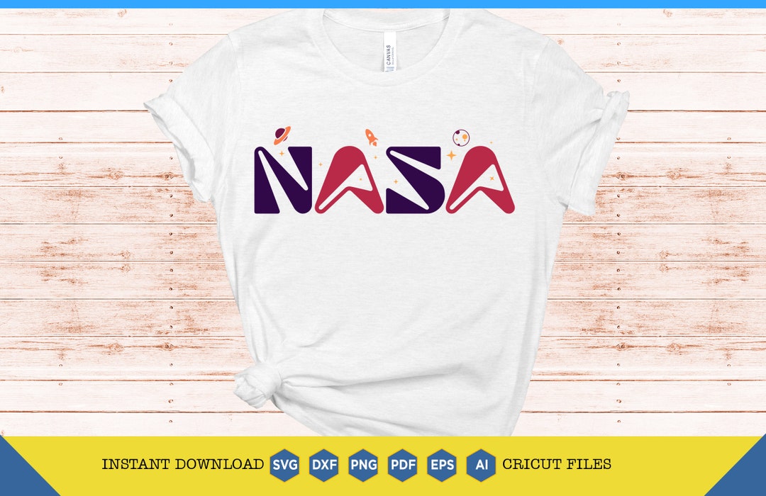 NASA Logo SVG: Space Team Design (digital Download) - Etsy