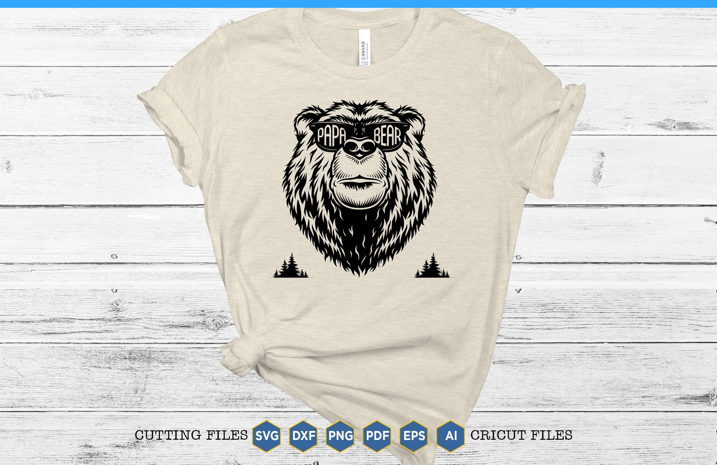 Papá Oso Svg / Cabeza de Oso Svg / Papá Svg / Papá Oso / Padre oso ...