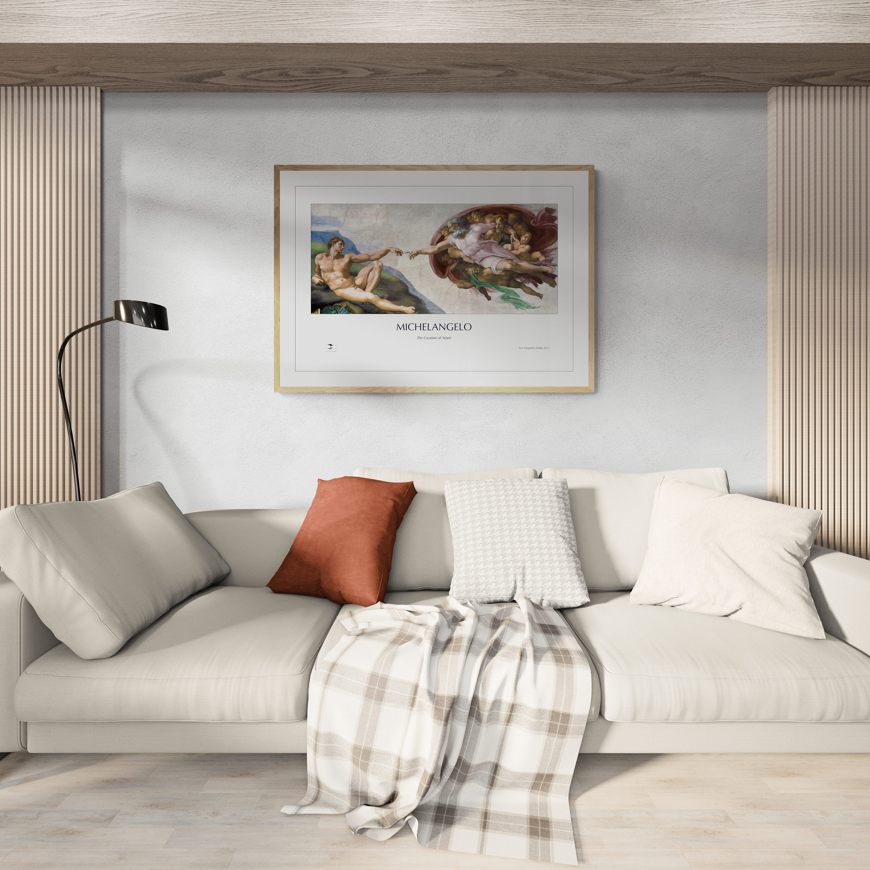 Michelangelo Museum Style 3 Poster Files of the Creation of Adam ...