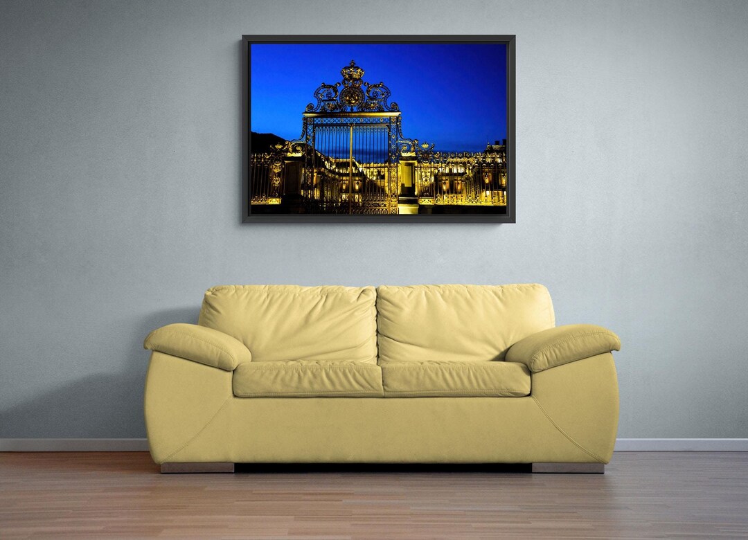Versailles Gate by Timothy Stringer Framed or Unframed Canvas - Etsy