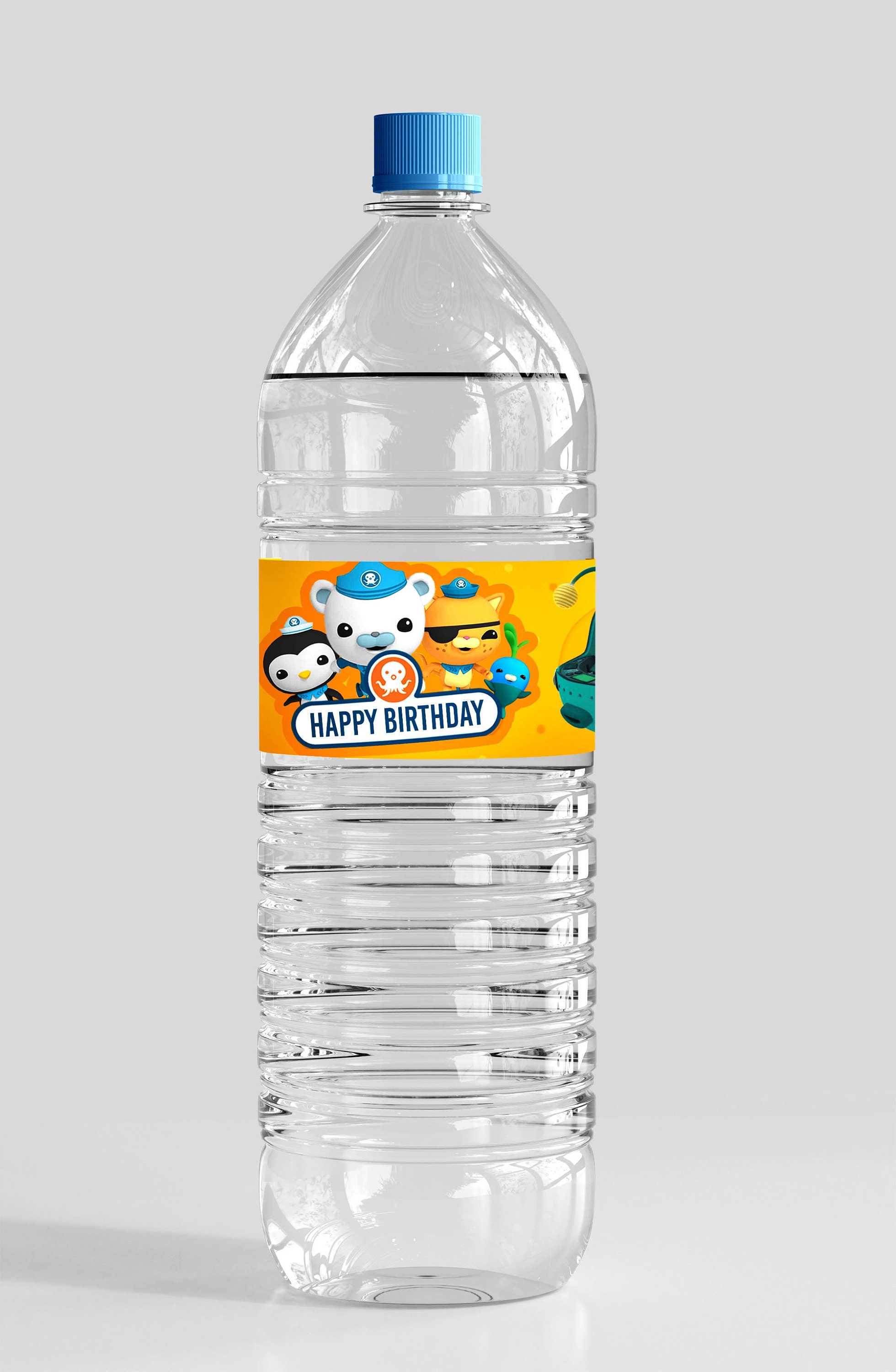 Octonauts Water bottle label Octonauts birthday Water labels - Etsy México