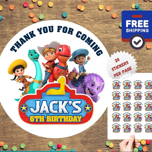 Dino Ranch Stickers - Etsy