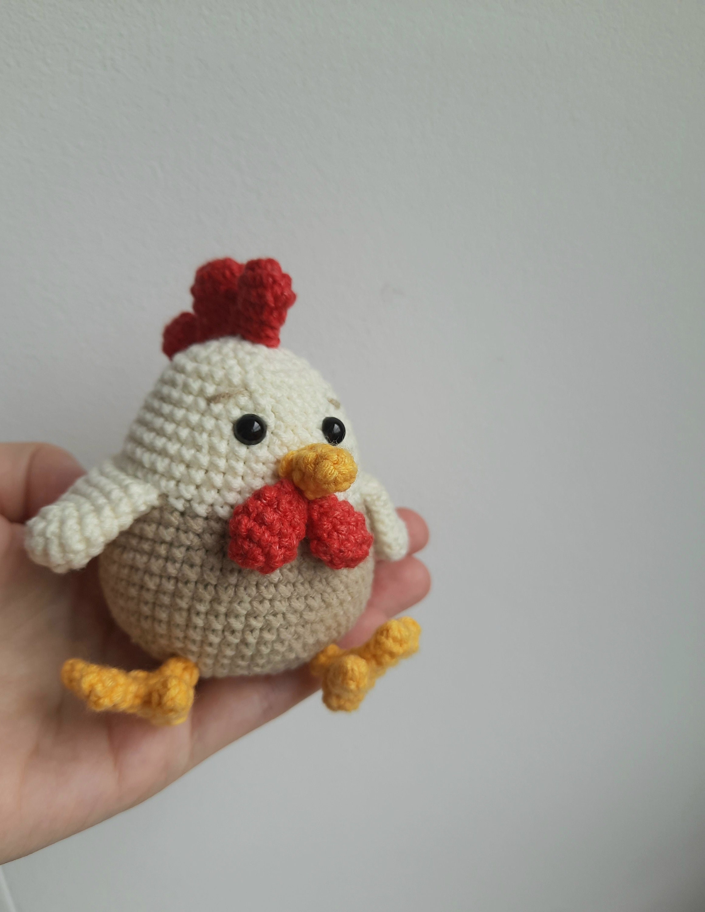 Crochet Pattern of the Chicken, Amigurumi Plushie Toy PDF - Etsy