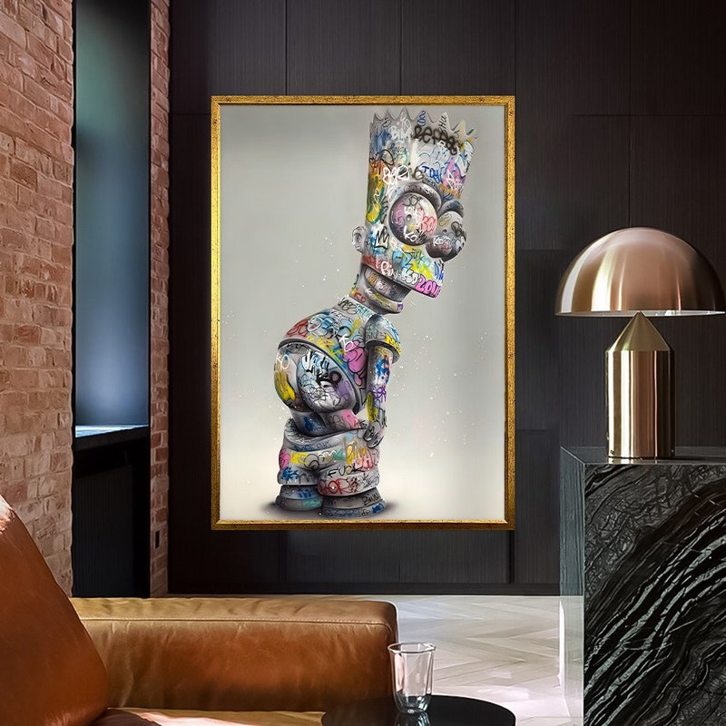 The Simpsons Painting - Etsy