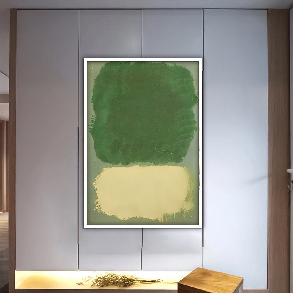 Mark Rothko Frame Canvas/poster Art Reproduction, Rothko Reproduction ...