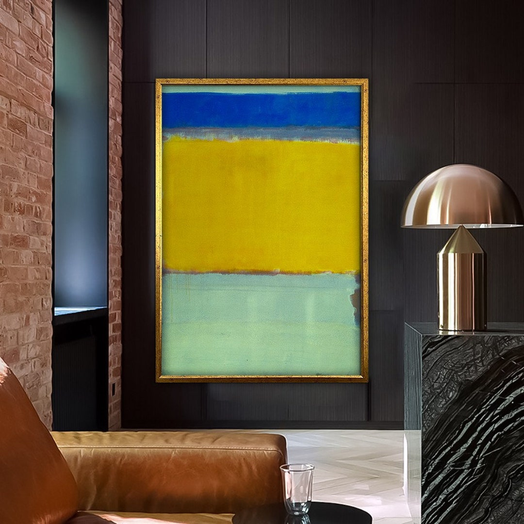 Mark Rothko Framed Canvas Art,mark Rothko Reproduction ,abstract Canvas ...