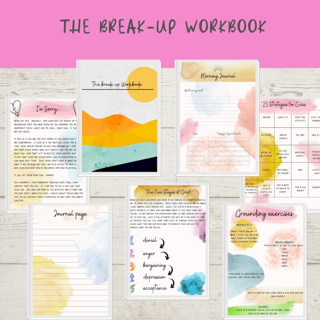 The Break up Workbook - Etsy