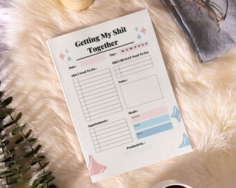 Shit List Planner - Etsy