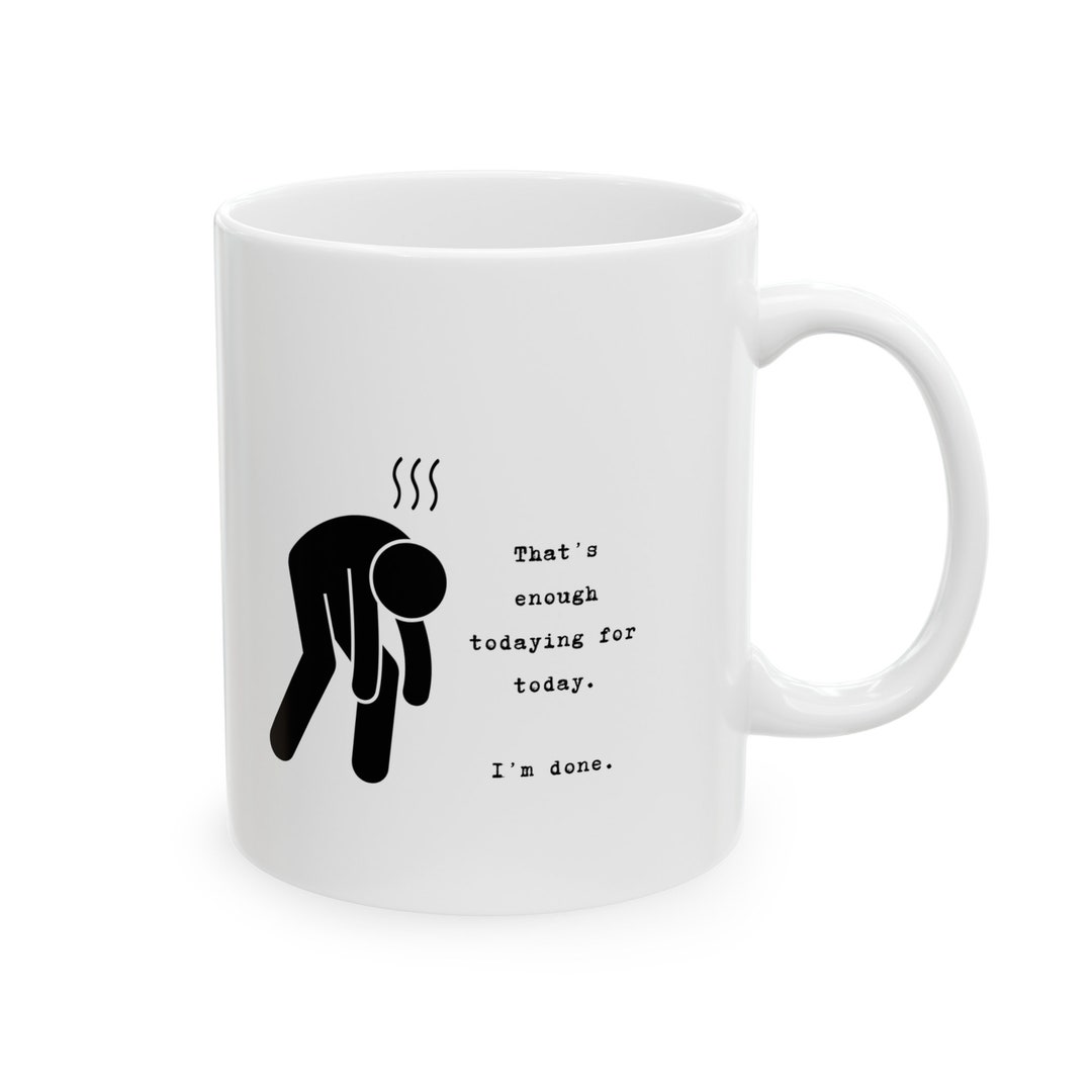 Funny Coffee Mug, Humorous Coffee Cup, Gag Gift, the Office Gift - Etsy