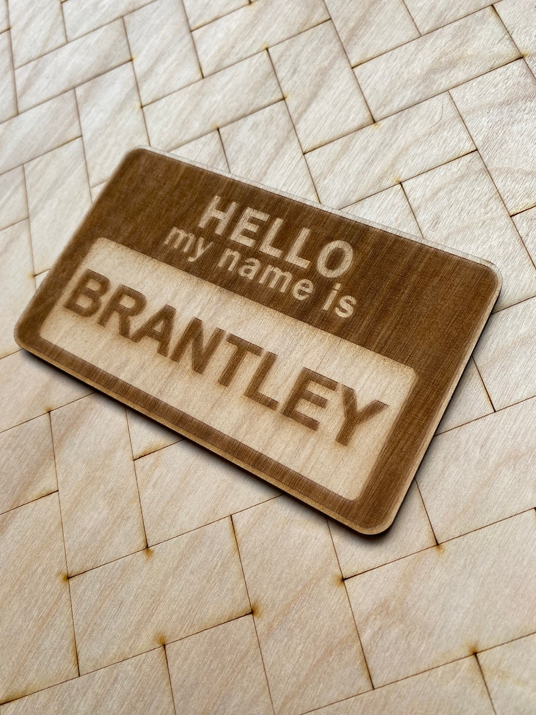 Newborn Baby Name Announcement My Name is Card - Etsy