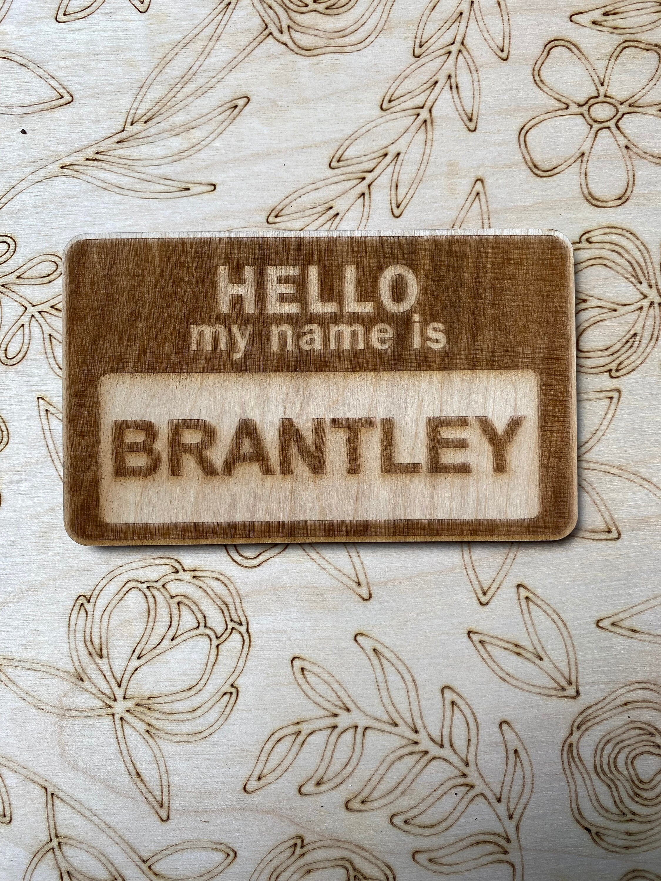 Newborn Baby Name Announcement My Name is Card - Etsy