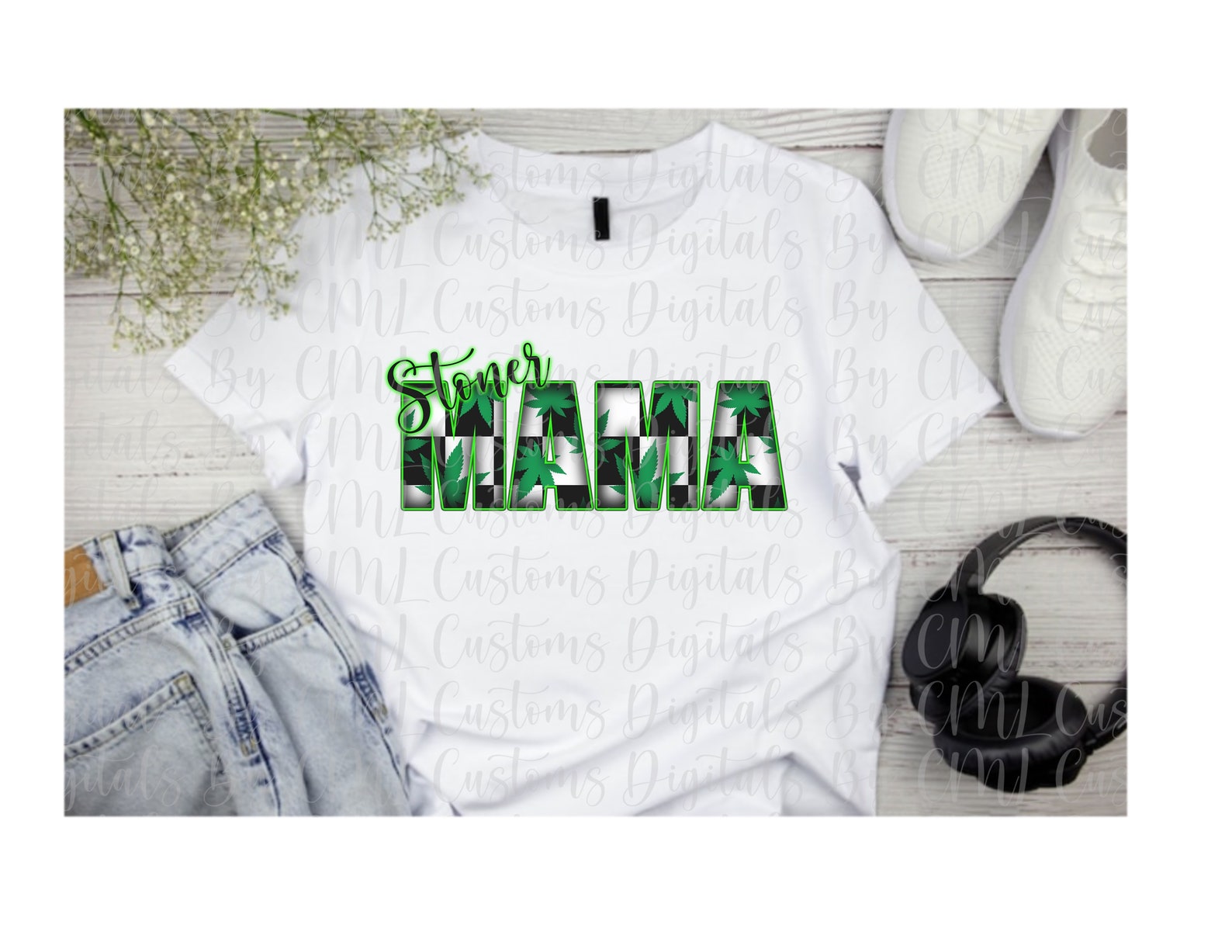 Stoner Mama PNG Digital Download Weed Mom PNG - Etsy