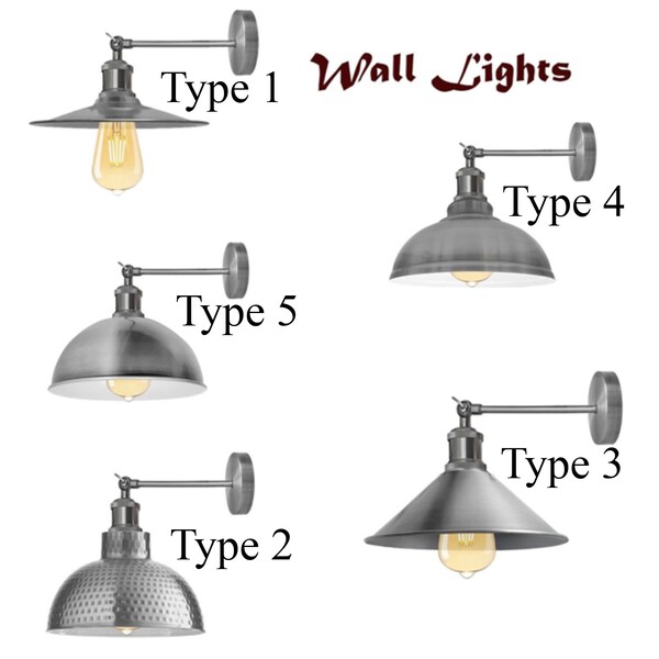 Rustic Industrial Wall Sconce - Etsy