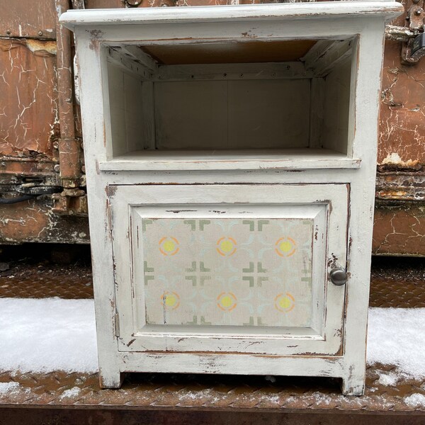 Painted Nightstand - Etsy UK