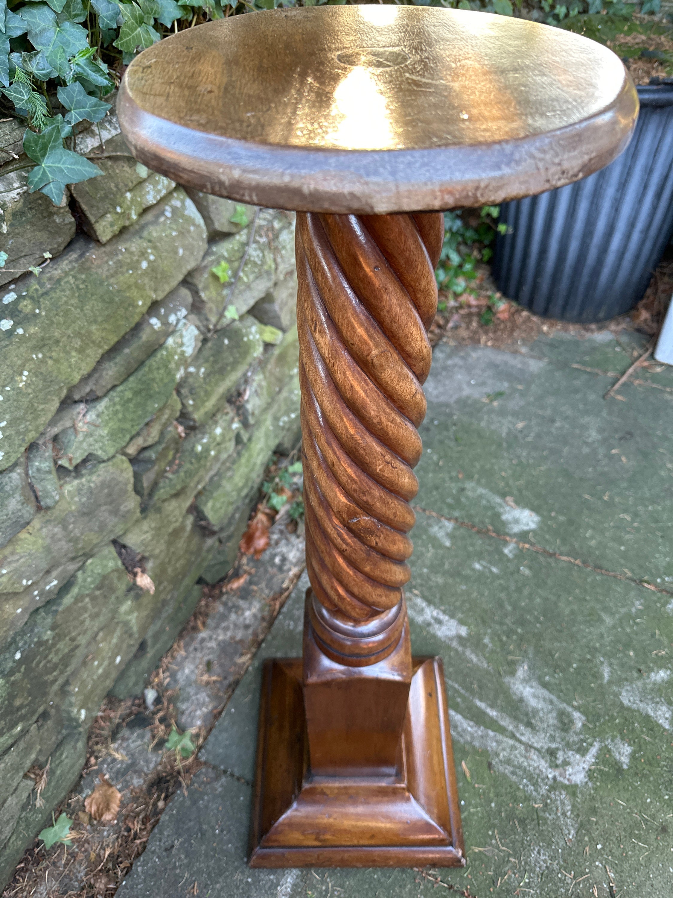 Victorian Mahogany Torchiere Jardinere Stand - Etsy