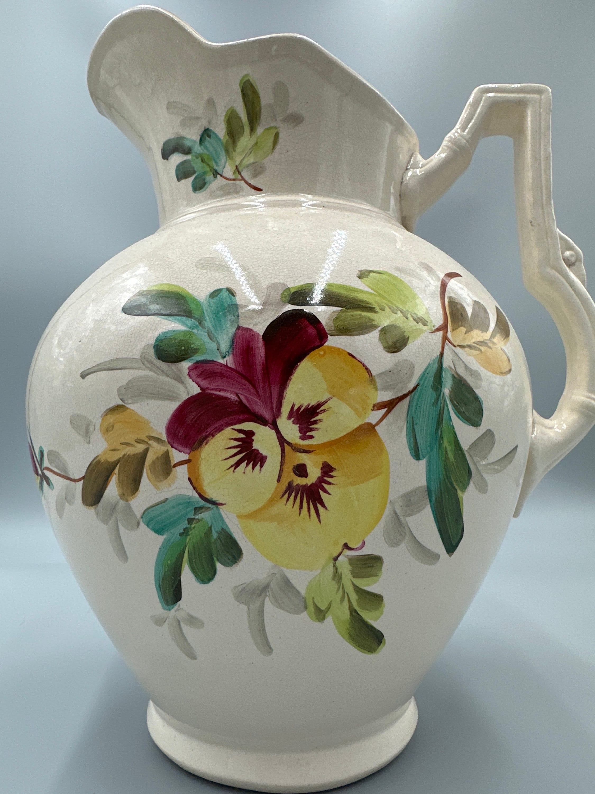 Large Edwardian Water Picher/jug - Etsy