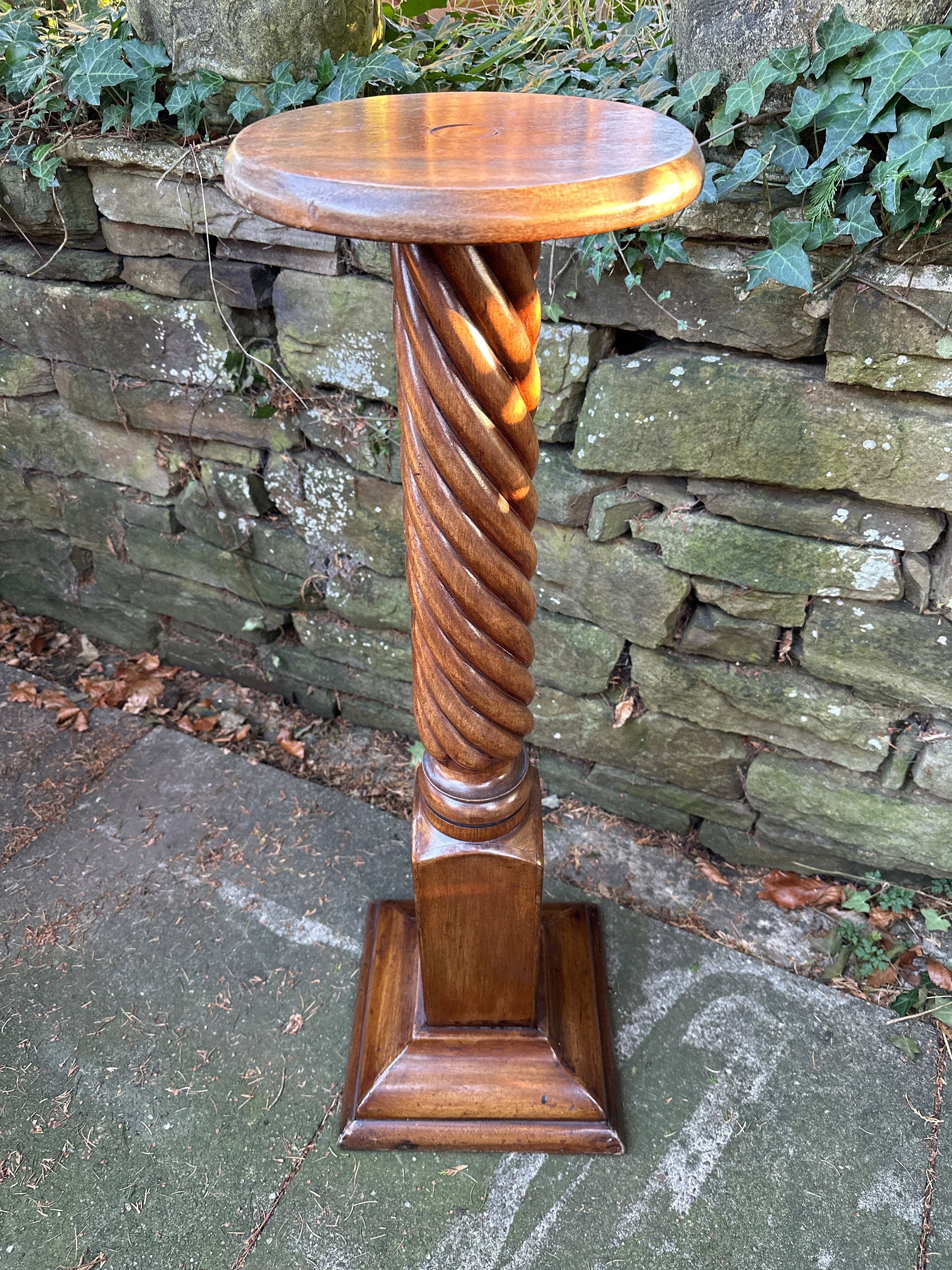 Victorian Mahogany Torchiere Jardinere Stand - Etsy