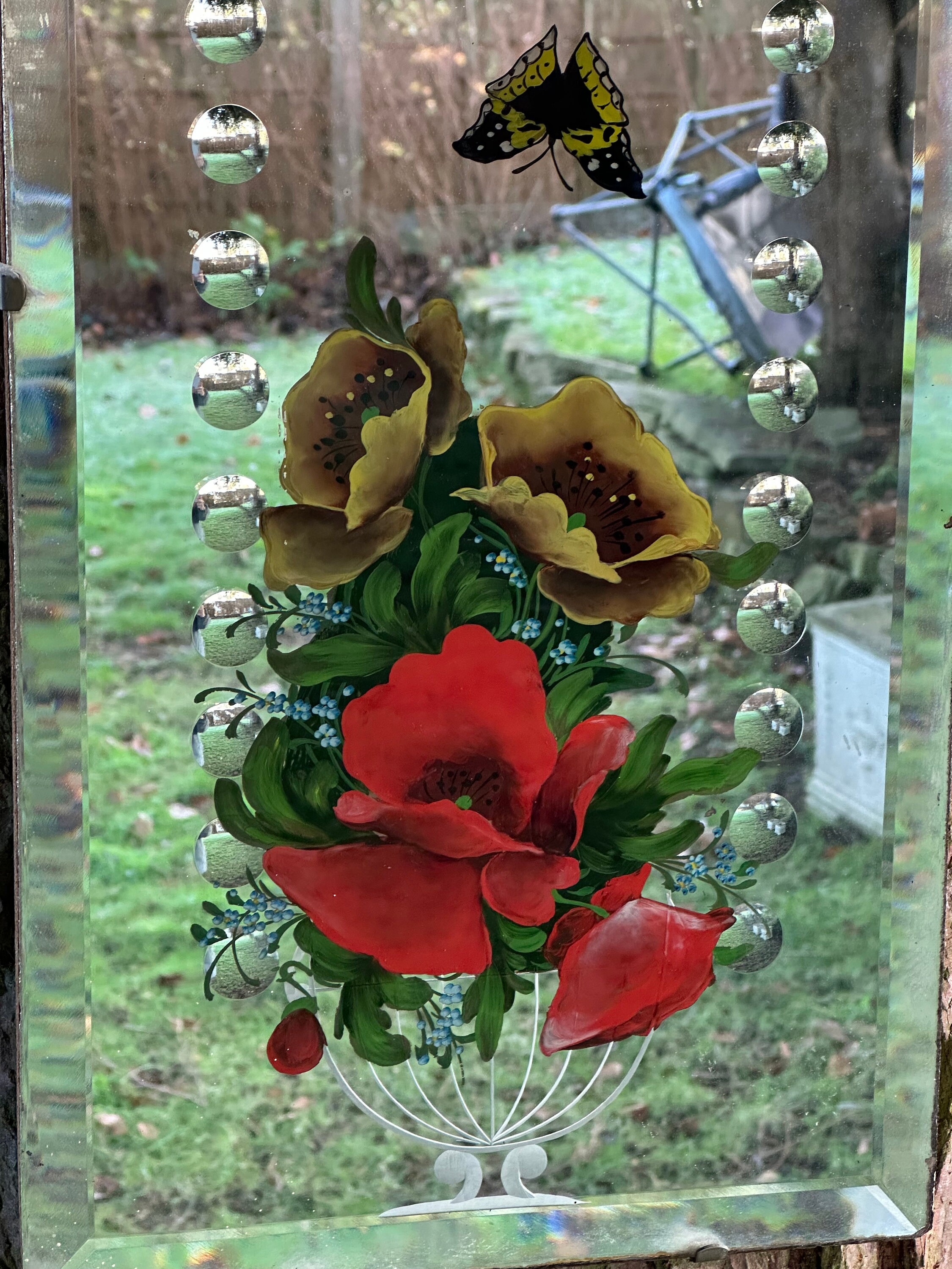 Pair of Edwardian Gypsy/pub Mirrors - Etsy