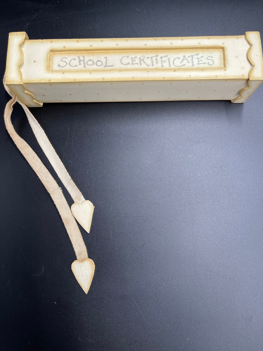 Vintage Hand Made School Certificate Keepsake - Etsy