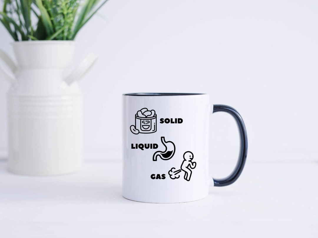 Solid Liquid Gas Mug, Funny Chemistry Mug, Gift for Science - Etsy UK