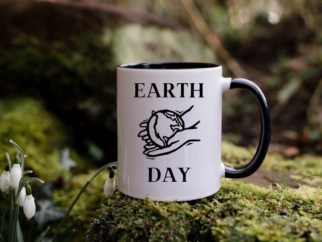 Earth Day Coffee Mug, Day Gift, Green Lover, Planet Earth - Etsy