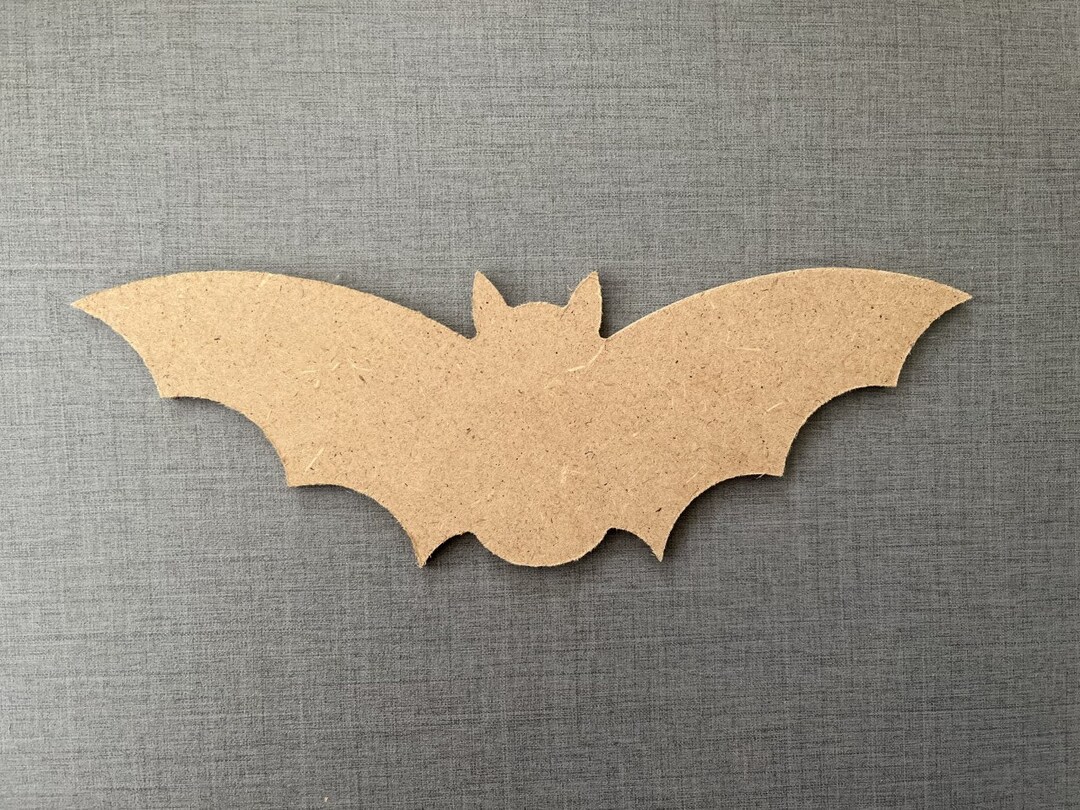 MDF Craft Flying Bat Shape - Small (15cm) to Extra Large (70cm) - Etsy UK