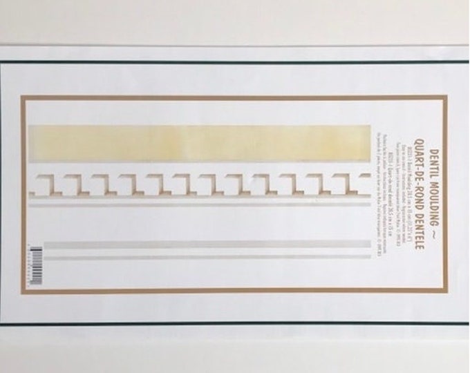 Dentil Molding - Stencil - Etsy