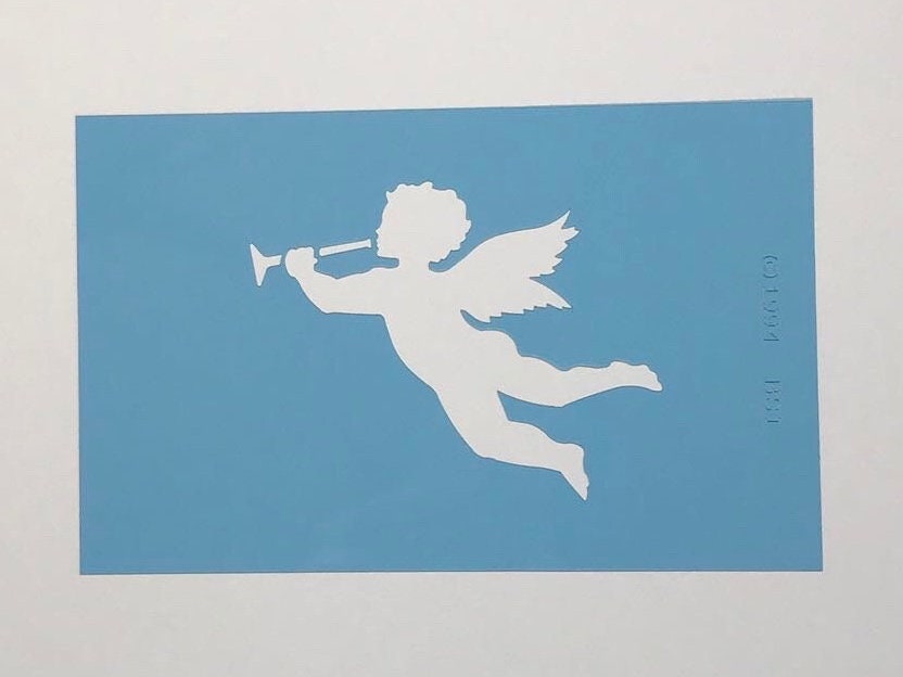 Cherub Stencil - Etsy