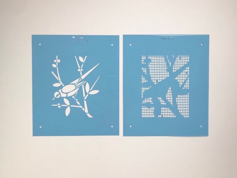 Robin Stencil (sm) - Etsy