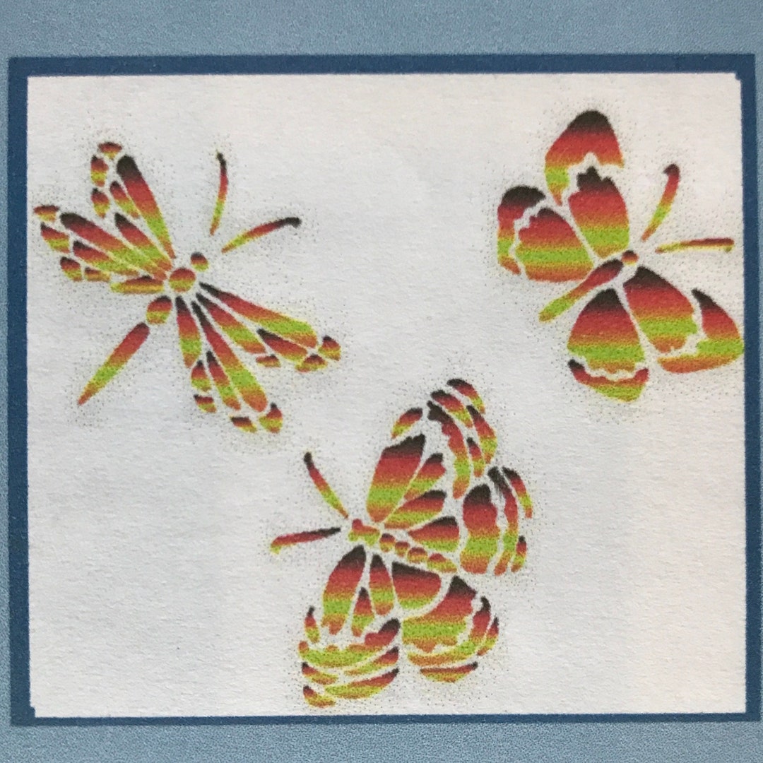 Butterfly Stencil - Etsy