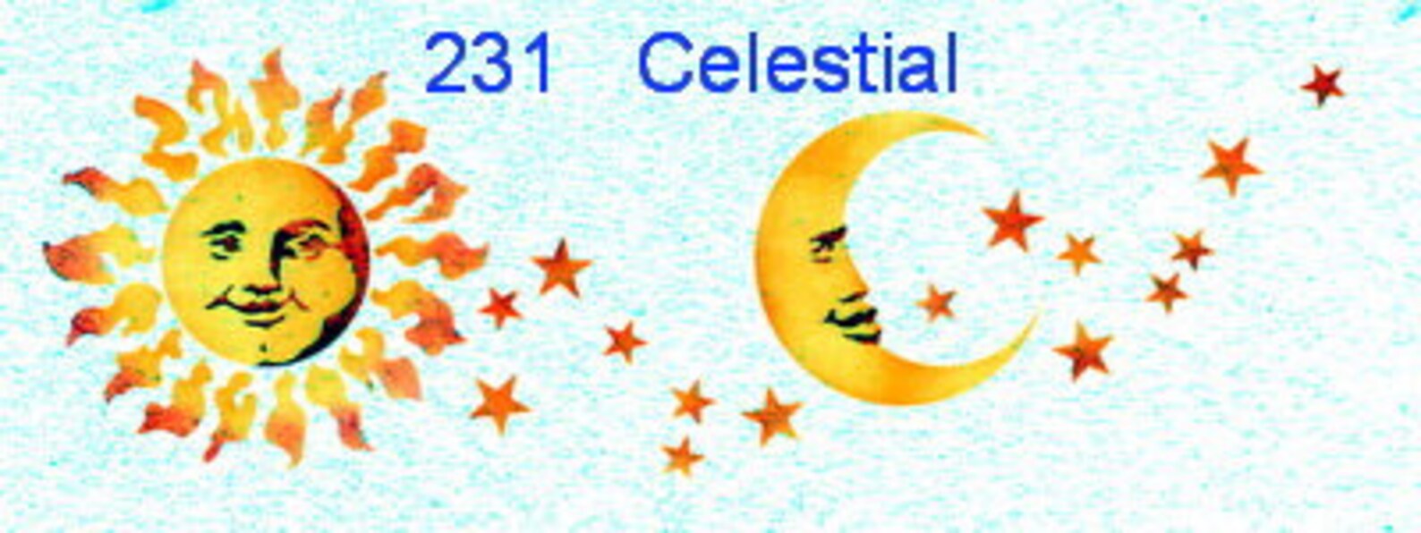Celestial Stencil - Etsy