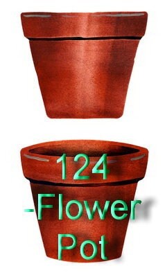 Flower Pots Stencil - Etsy