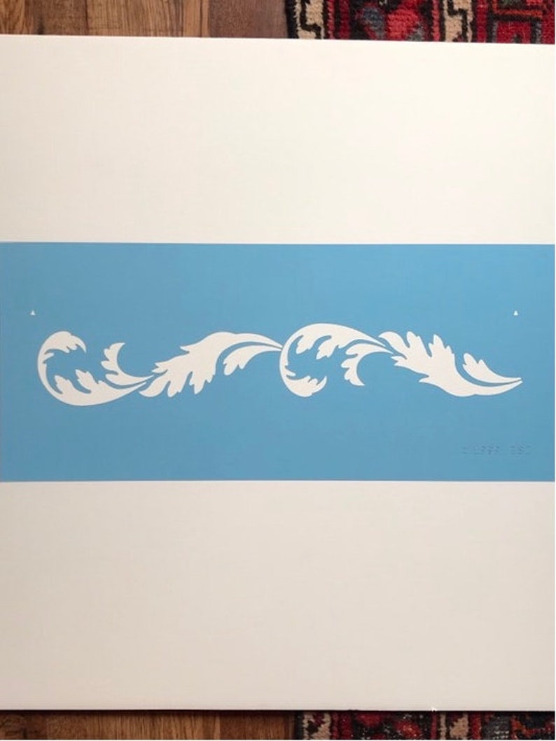 Imperial Scroll - Stencil - Etsy