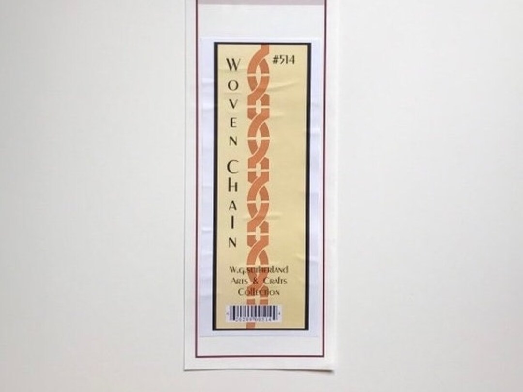Woven Chain Stencil - Etsy