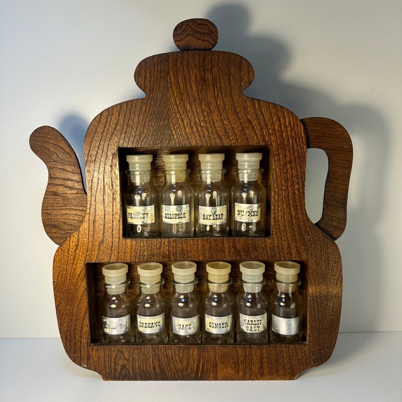 Vintage Spice Rack - Etsy