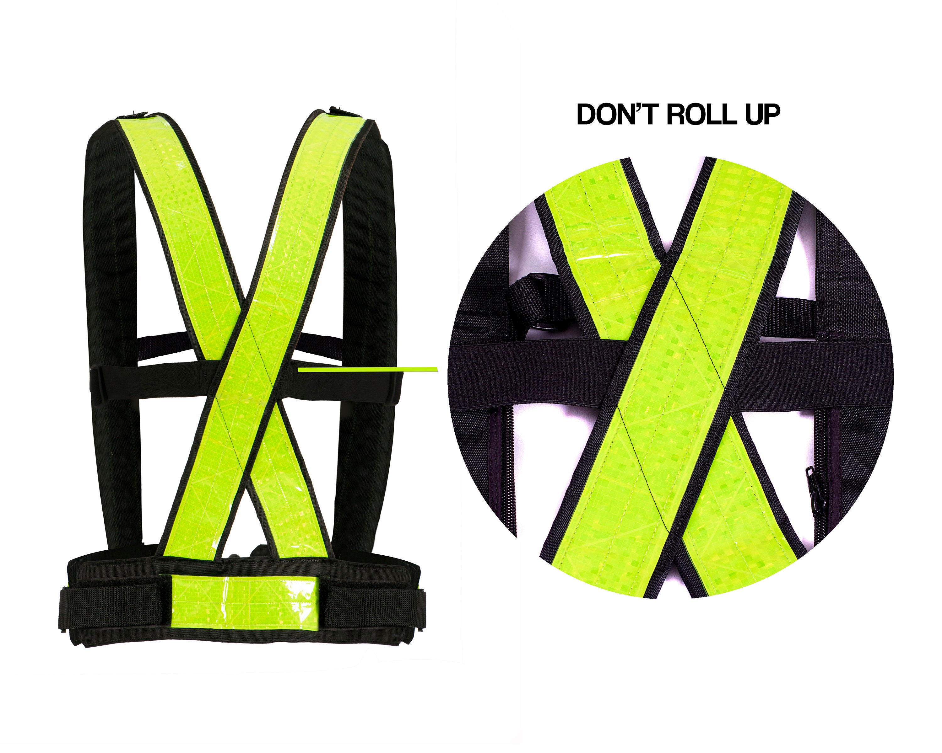 Safety Strap Reflective Vest - Etsy