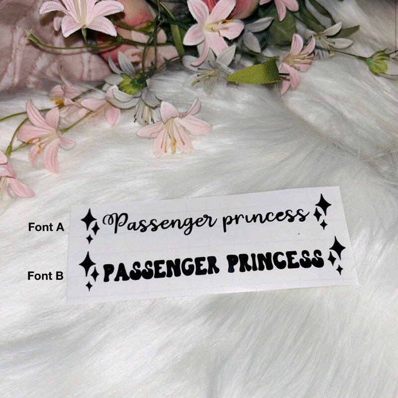Princess Decal - Etsy