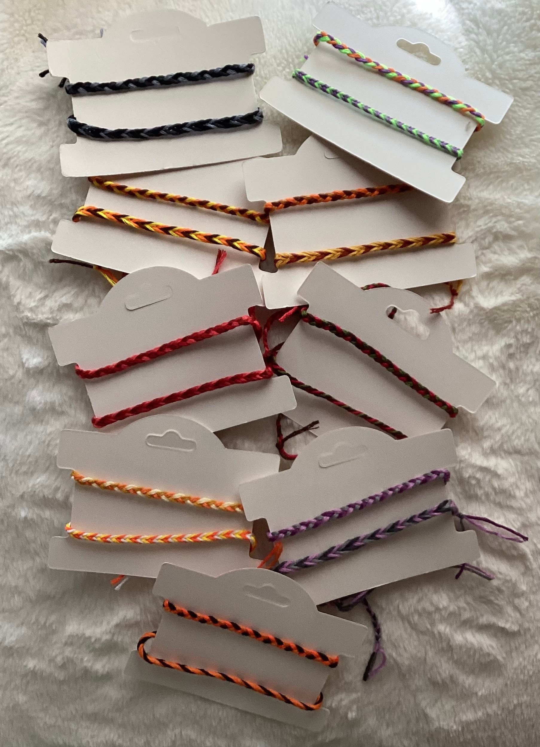 Halloween Friendship Bracelet, Fall Friendship Bracelet, Friendship ...