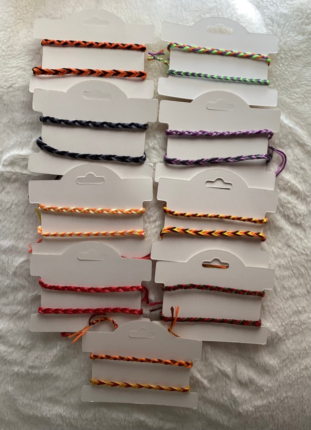 Halloween Friendship Bracelet, Fall Friendship Bracelet, Friendship ...