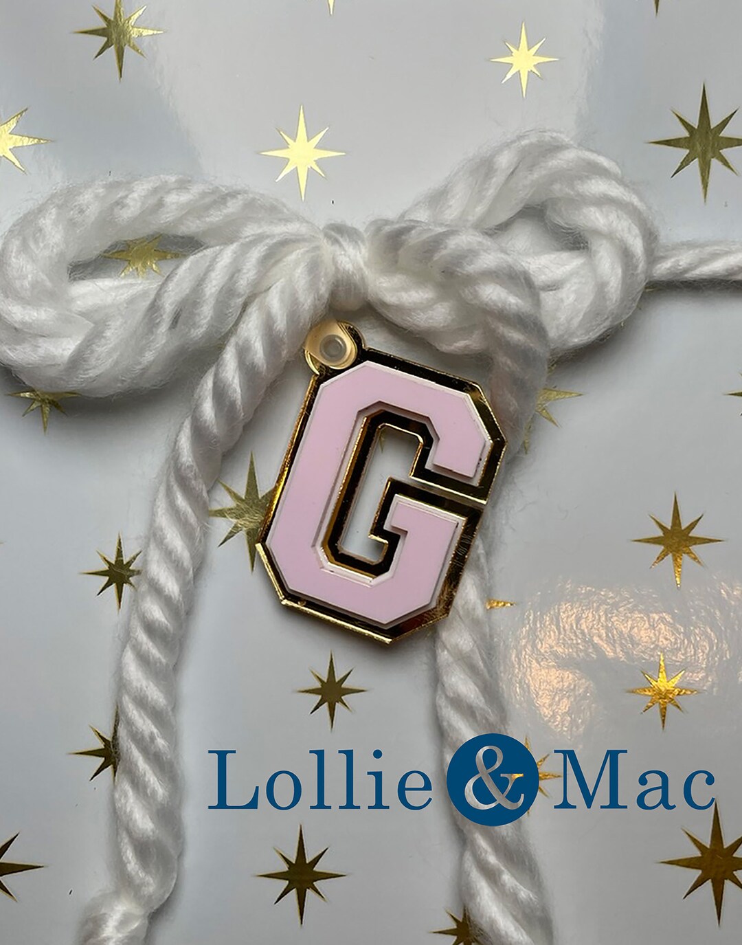 Varsity Letter Tag Keychain - Etsy