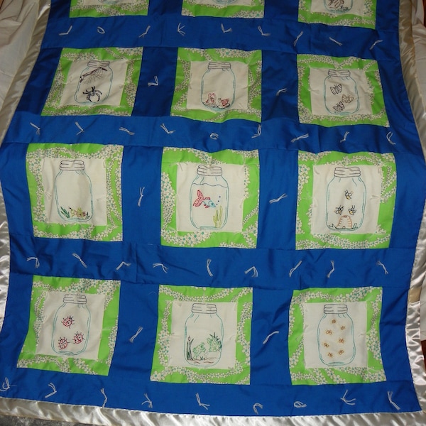 Bug Jar Quilt - Etsy