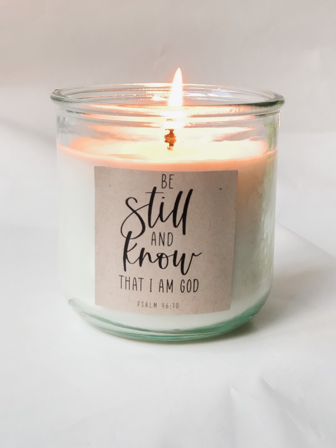 Bible Verse Candle / Scripture Candle / Soy Wax Candle / - Etsy