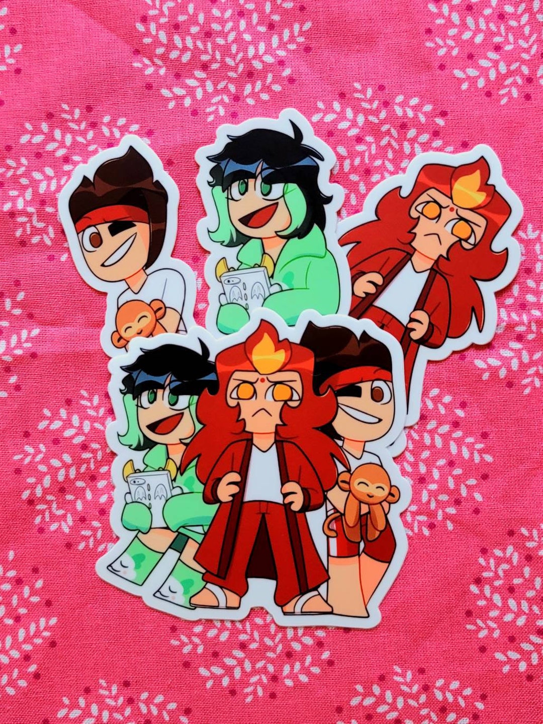 Monkie Kid: Pajama Sticker - Etsy
