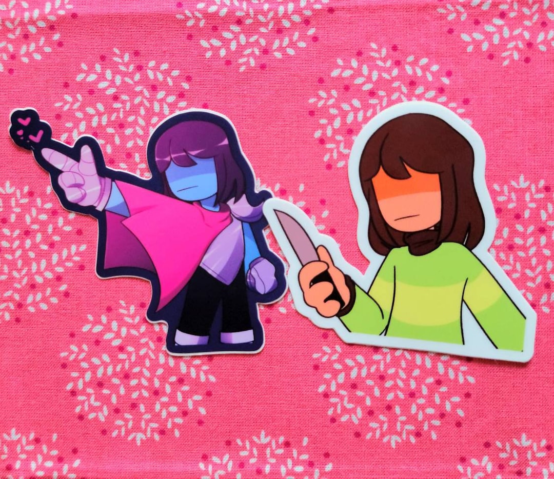 Deltarune: Kris Sticker - Etsy