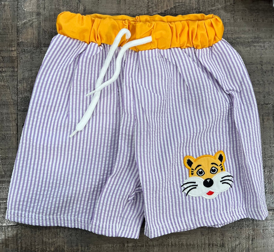 Lsu Swim Trunks/ Shorts - Etsy