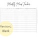 MOOD TRACKER PRINTABLE, Customize, Mood Calendar, Kids, Yearly Calendar ...