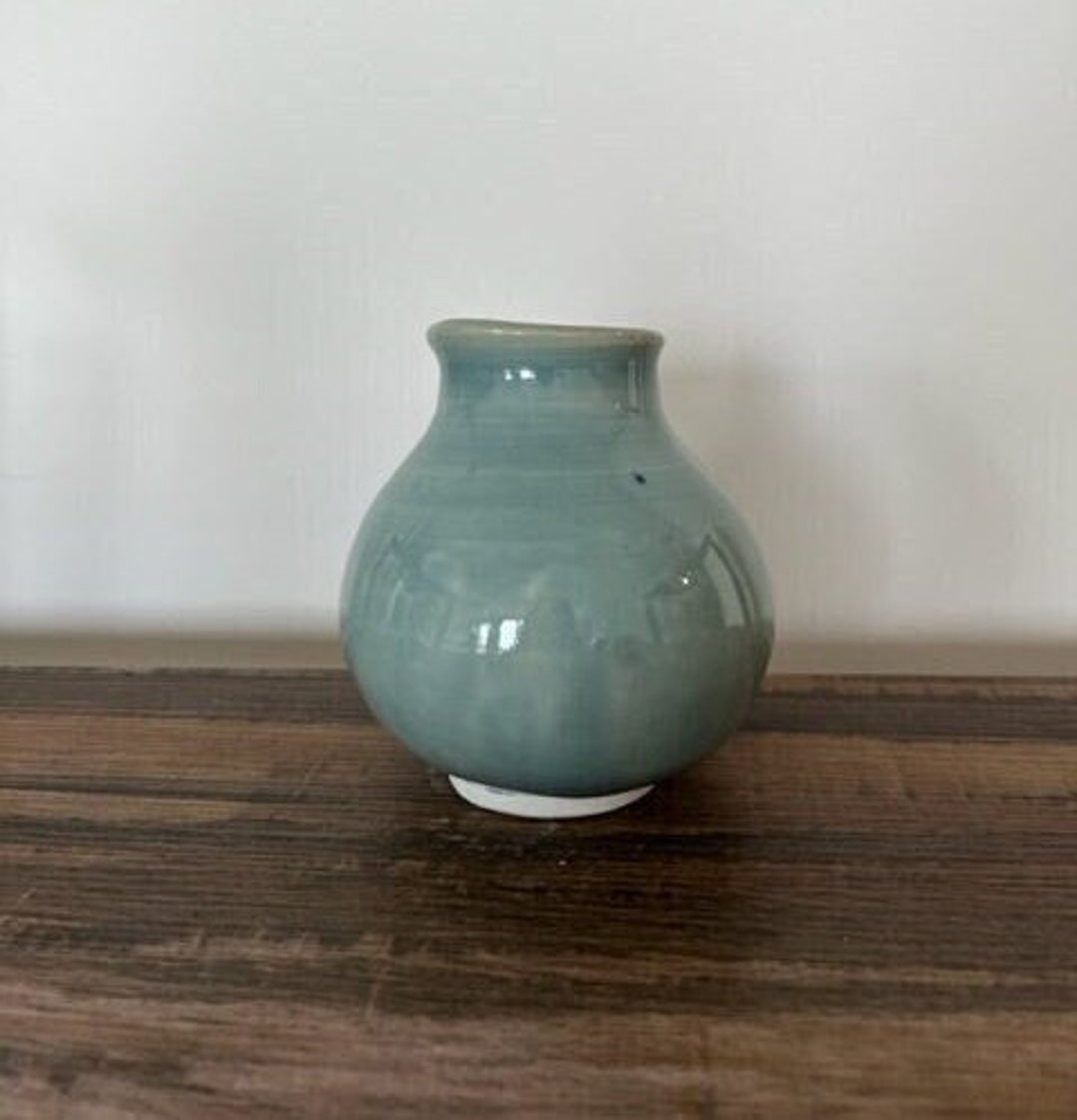 Light Blue Porcelain Vase - Etsy