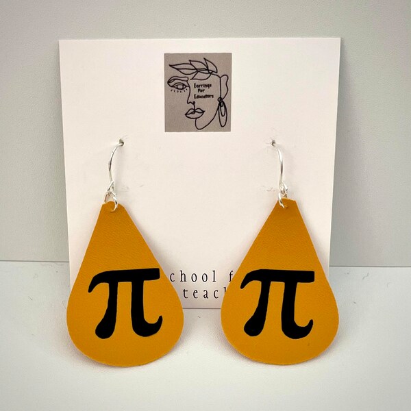 Pi Earrings - Etsy